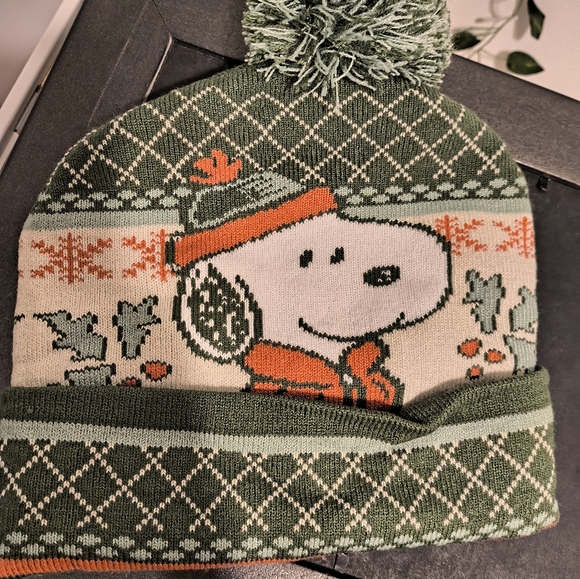 Peanuts | Accessories | Snoopy Fair Isle Beanie | Poshmark